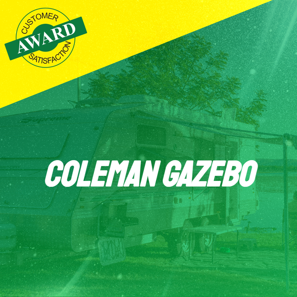 Camping Gazebo, Shelters & Camping Awnings Coleman Gazebo – Award RV ...