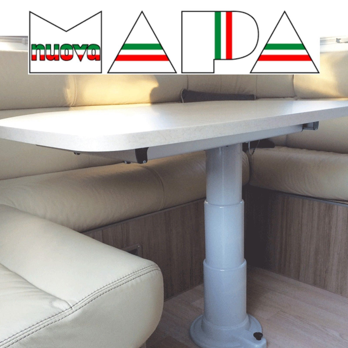 Nuova Mapa Adjustable Telescopic Table Leg and top 330mm to 710mm ...