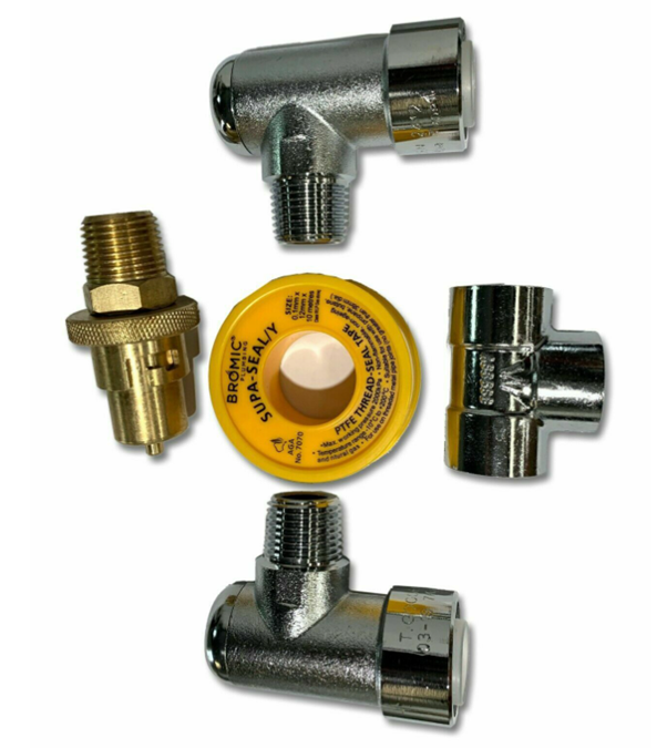 Single to Dual Bayonet Adaptor – Award RV Superstore