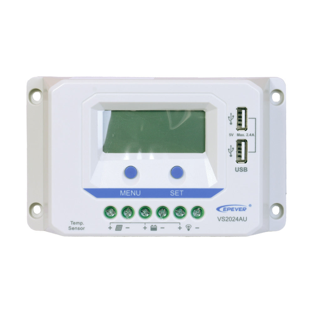 Topray 20 AMP solar regulator Twin USB – Award RV Superstore