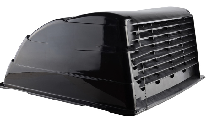 Ozvent Hatch Vent Cover 14" Black – Award RV Superstore