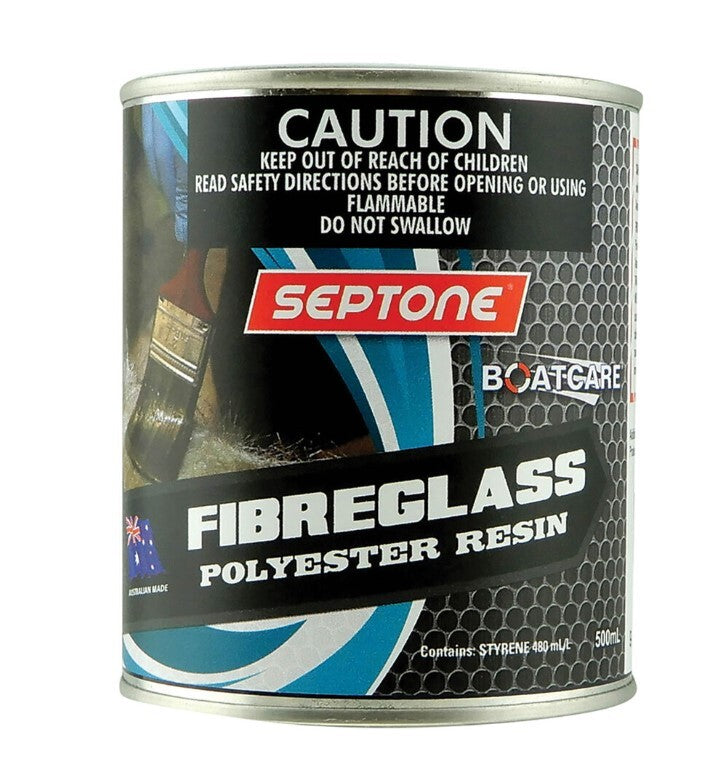 Septone Boat care Fibreglass Polyester Resin 500ml – Award RV Superstore