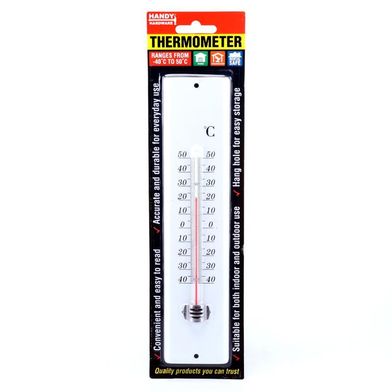 Thermometer Metal 27cm x 7cm – Award RV Superstore
