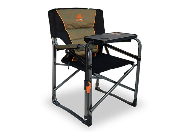 OZTENT Gecko Directors Chair with Side Table – Award RV Superstore