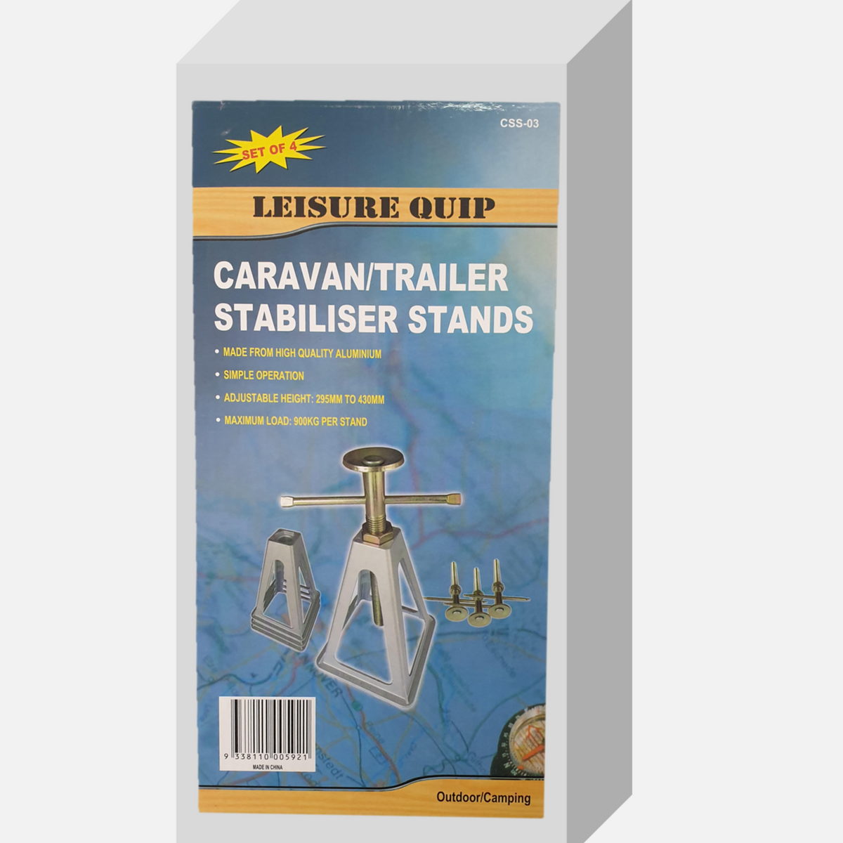 Caravan/Trailer Stabiliser stands Set of 4 – Award RV Superstore