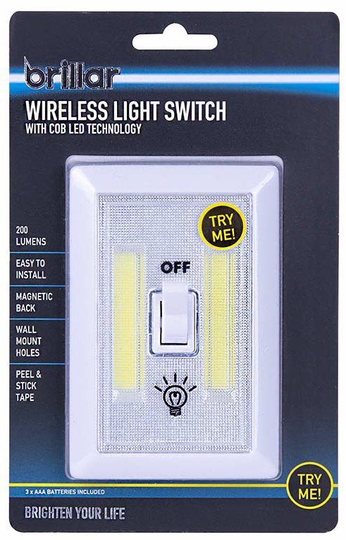 Brillar Light Switch with COB LED technology – Award RV Superstore