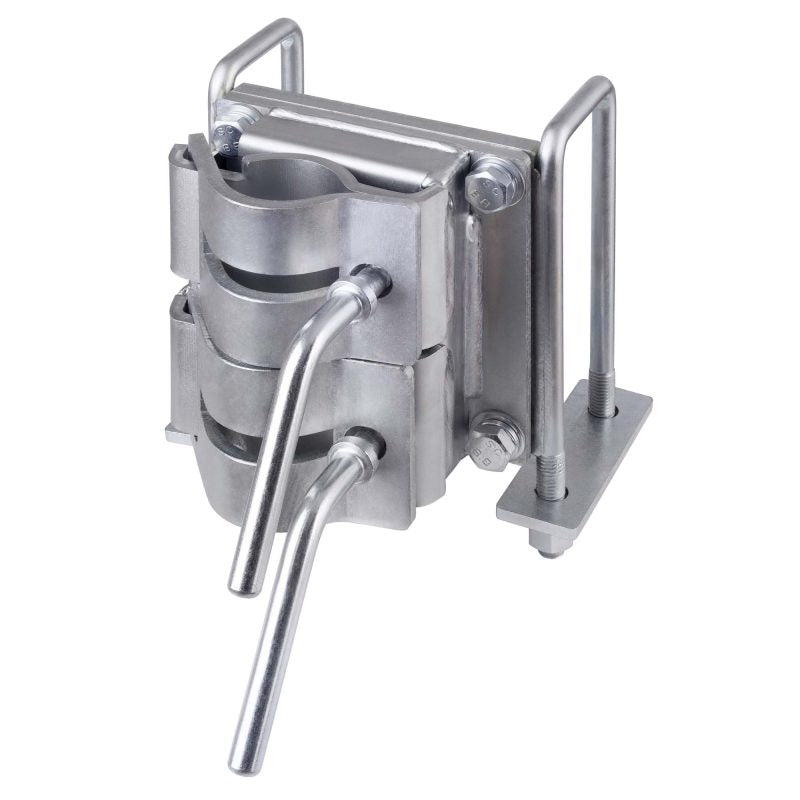 Optitec Compact Double Clamp Bracket – for drawbar 50mm width x 150mm ...